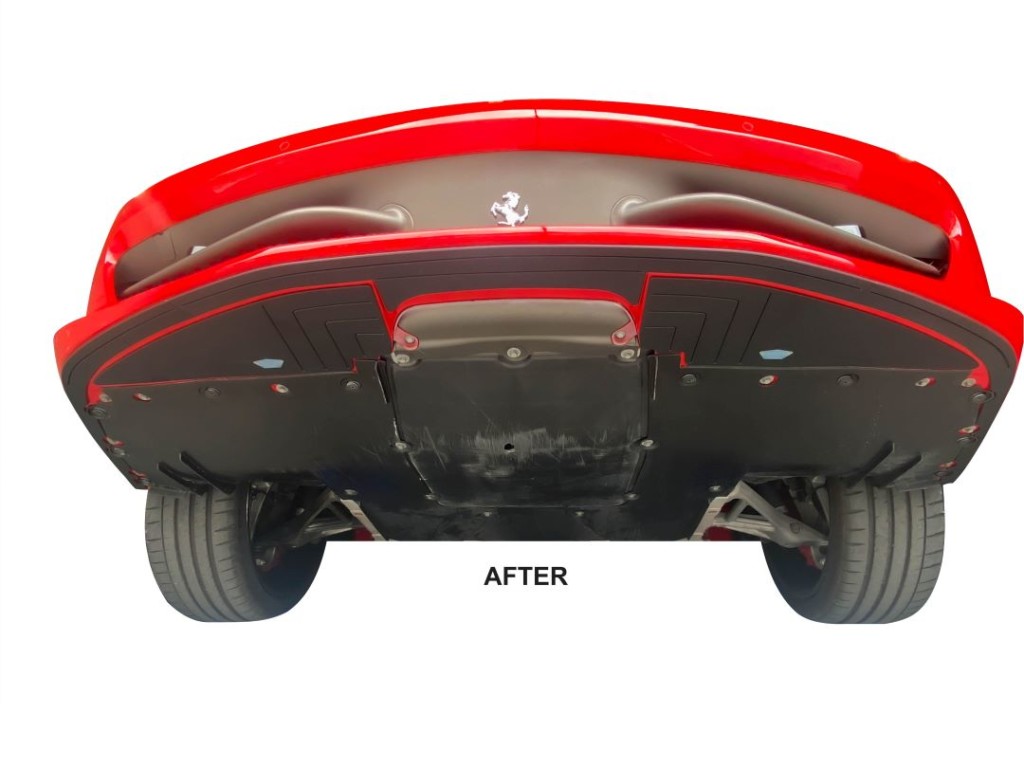 Ferrari 458 Bumper Skid Plates I Lifetime Warranty