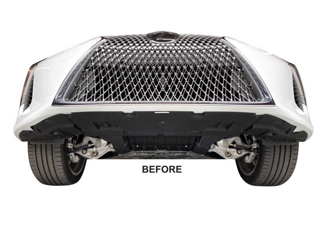 Lexus LC500 Front Bumper Skid Plates I Lifetime Warranty