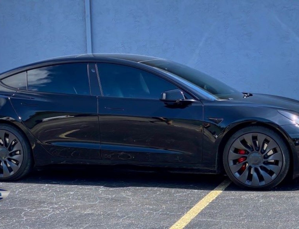 Tesla Model S Plaid Radar/Laser Defense System