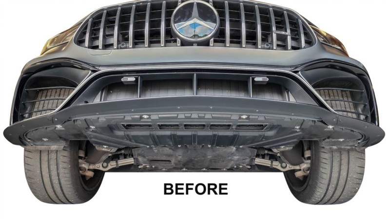 Mercedes AMG GT63 & GT63 S Front Bumper Skid Plates