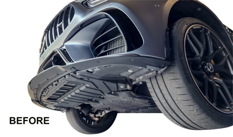 Mercedes AMG GT63 & GT63 S Front Bumper Skid Plates
